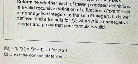 solved determine whether each of these proposed definitions