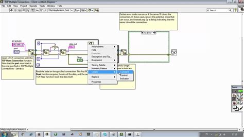 Tcp Multiple Connection Berbasis Labview Youtube