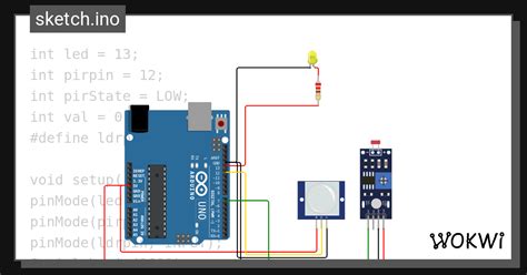 Lampu Otomatis Copy Wokwi Esp32 Stm32 Arduino Simulator
