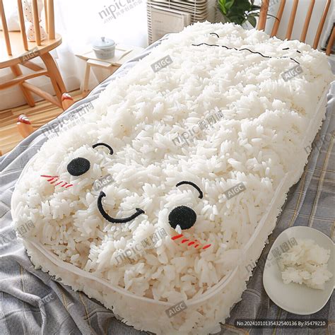 Ai创作图猫牙米饭主图 小熊地毯桌垫 大米表情包 卡通纳西米糕 家纺面包小熊四方连续 卡通米饭团 卡通小熊地垫 黏米创意 Q版大米 冻米胖 淮山糯米船 山药糯米船 小熊造型食品 原创奶油熊