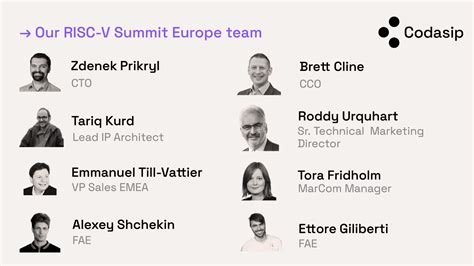 5 Reasons To Attend Risc V Summit Europe Codasip