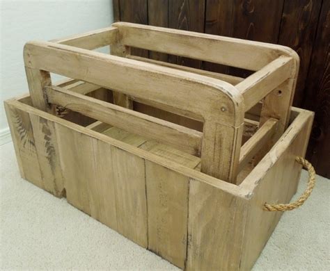 Nesting Crates Matching Color Contrasting Style