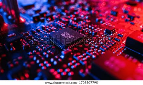 Closeup Macro Shot Microchip Cpu Processor Stock Photo 1705507795 Shutterstock