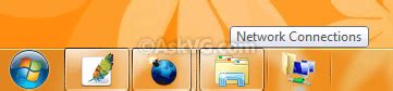 How To Pin Network Connections Shortcut To Windows 7 Taskbar AskVG