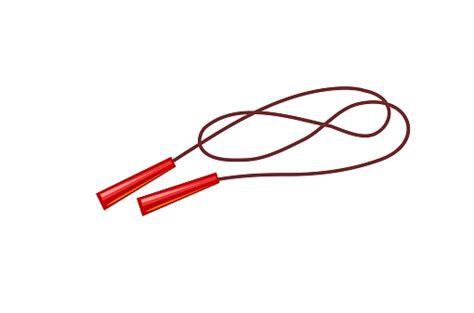 로프건너뛰기 운동 선수를위한 스포츠 장비 기호 아이콘 흰색 배경에 격리 다채로운 일러스트 벡터 Championship에 대한 스톡 벡터 아트 및 기타 이미지 Istock