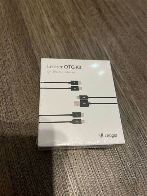 Ledger Otg Kit Crypto Brand New Factory Sealed Cyber Shop Cyprus