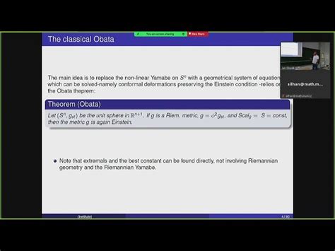 Free Video Solution Of The Qc Yamabe Equation On 3 Sasakian Manifolds And The Qc Yamabe Problem