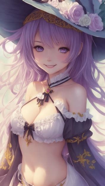 Premium Ai Image Sweet And Hot 3d Anime Character Wear Elegant Lube