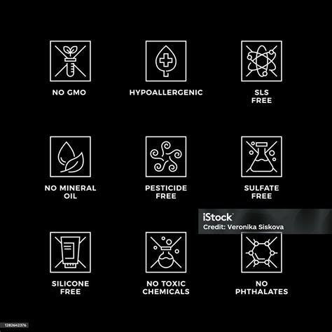 디자인 요소 로고 디자인 템플릿 아이콘 및 천연 및 유기 화장품용 배지의 벡터 세트 0명에 대한 스톡 벡터 아트 및 기타 이미지 0명 건강한 생활방식 광물질 Istock
