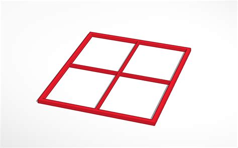 3d Design Window Tinkercad