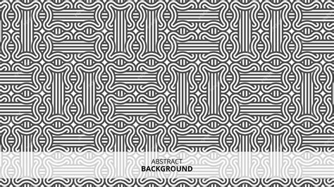 Premium Vector Abstract Seamless Geometric Shape Lines Pattern