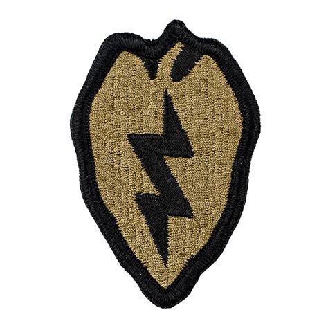 Army 25th Infantry Division Patch Ocp Color With Velcro