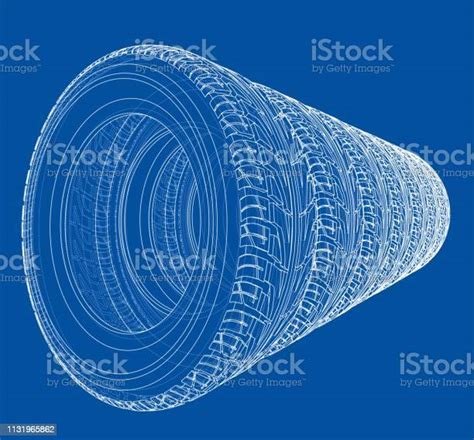 자동차 타이어 개념입니다 3d의 벡터 렌더링 0명에 대한 스톡 벡터 아트 및 기타 이미지 0명 개체 그룹 단순함 Istock