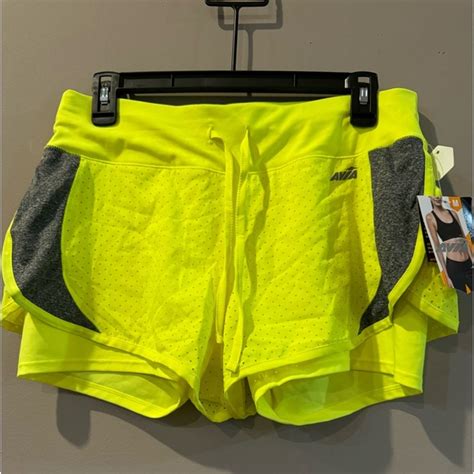 Avia Shorts Avia Womens Active Flyaway Running Shorts With Builtin