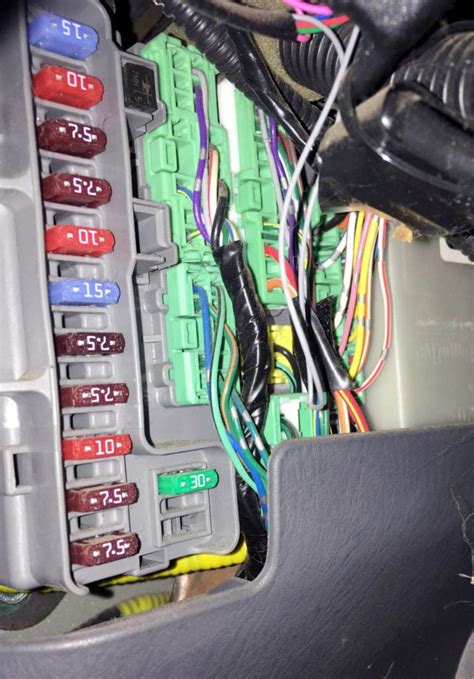Fuse Box Diagram Honda Pilot 1g And Relay With Assignment And Location