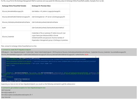 Unable To Create Public Folder Migration Endpoint Microsoft Qanda