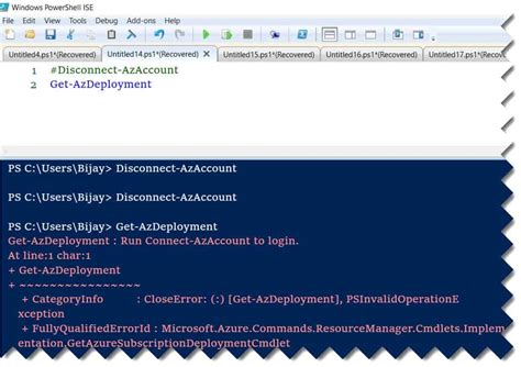 Disconnect Azaccount Azure Lessons