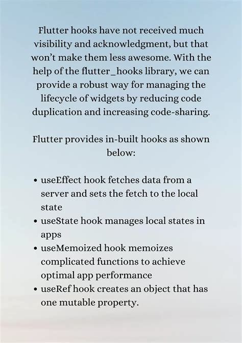 flutter hooks tutorial part 1 flutter animation using hooks use effect and