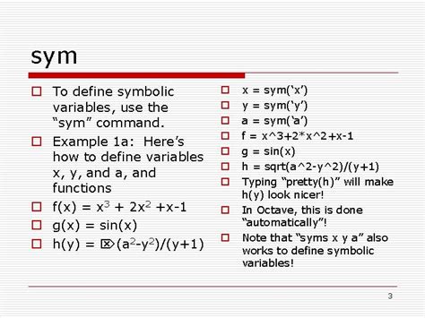 how to add symbolic math toolbox in octave premiermsa