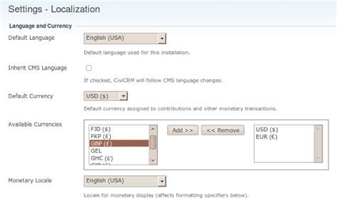Localising CiviCRM CiviCRM User Guide CiviCRM Documentation
