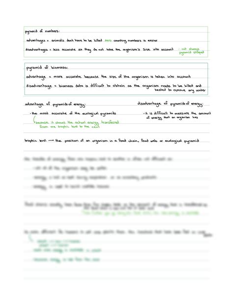 SOLUTION Cie Igcse Biology Section Organisms And Their Environment Studypool