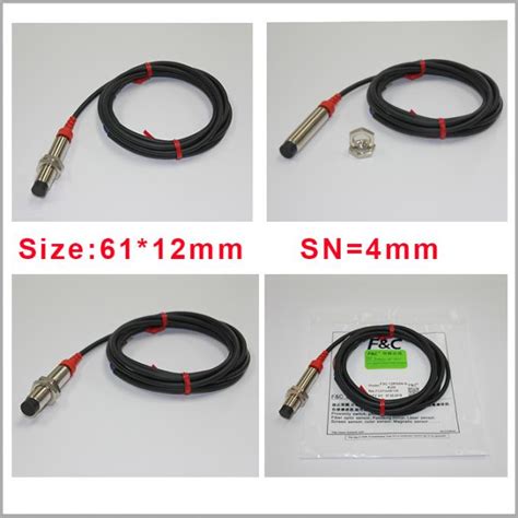 V Mm Non Flushed Inductive Proximity Sensor Wire Metal Detector