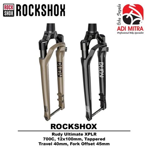 Rockshox Rudy Ultimate C Fork Suspensi Sepeda Gravel Lazada Indonesia
