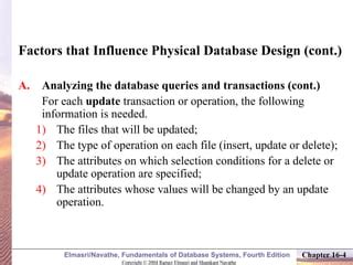 Physical Database Design Distributed Ppt
