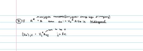 Conjugate Transpose Conjugate Change Sign Of Chegg Com