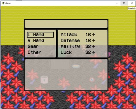 equip menu stuff rpg maker forums