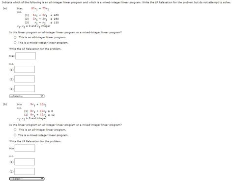 Solved A Max St Indicate Which Of The Following Is An
