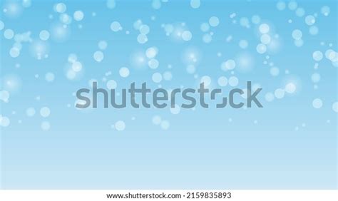 Blue Bokeh Background Design Vector Stock Vector Royalty Free