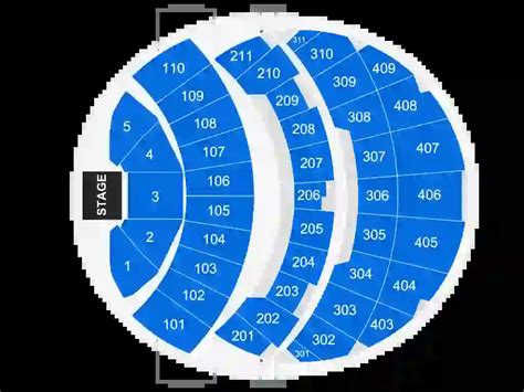 Section 110 Sphere Seating View Sphere Lv