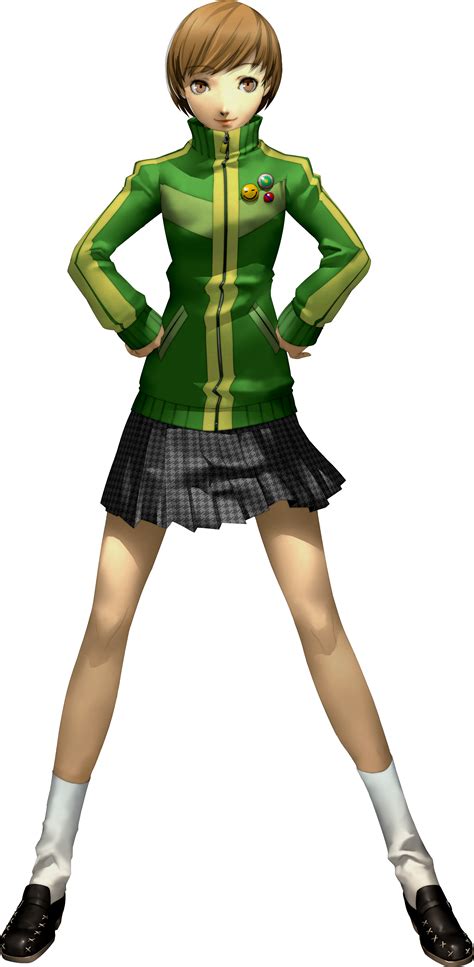 Soejima Shigenori Satonaka Chie Persona Persona 4 Absurdres