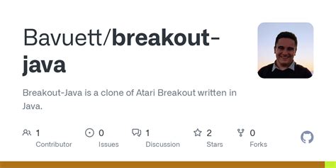 Github Bavuettbreakout Java Breakout Java Is A Clone Of Atari