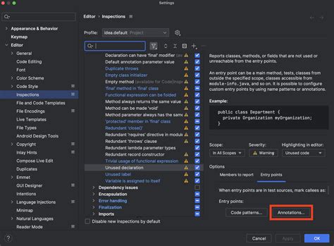 Java Have An Annotation Imply Method Parameter Usage Stack Overflow