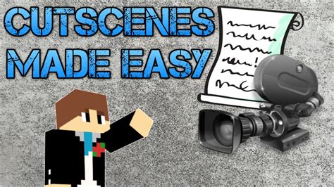 Cutscenes Made Easy Minecraft Tutorial Youtube
