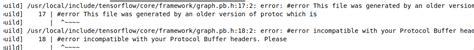 tensorflow 与protobuf版本对应问题 tensorflow 和 prototubf的关系 csdn博客