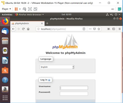 Apache2 서버에 Php Mysql Phpmyadmin 설치 및 접속하기