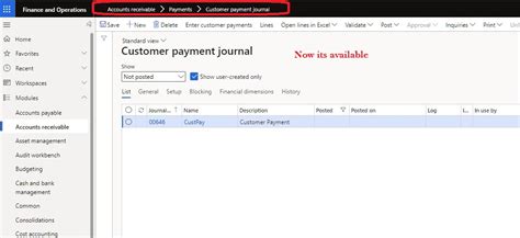 Enable Legacy Navigation Bar In Microsoft Dynamics 365 Finance And Operations Explore