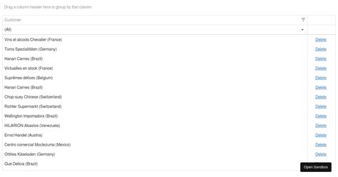 Web Api Service Devextreme Data Grid Codesandbox
