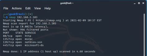 Nmap Commands For Scanning Remote Hosts By Sai Samarth System Weakness