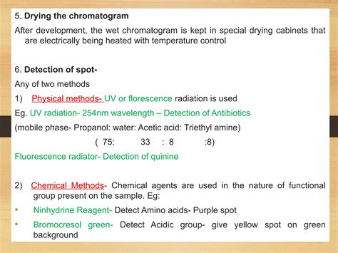 Paper Chromatography Ascending Descending Circular 2 Dimensional Unit Iii Pptx
