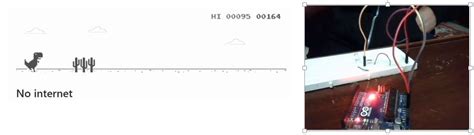 Play Dinosaur Game Using Arduino And Python3 Arduino Maker Pro