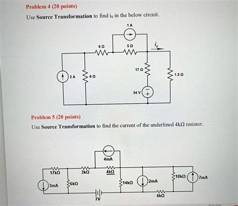 Solved Problem Points Use Nodal Analysis To Determine Chegg