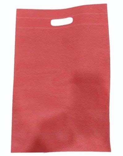 Red D Cut Non Woven Bag At Rs 210 Kg D Cut Non Woven Bag In