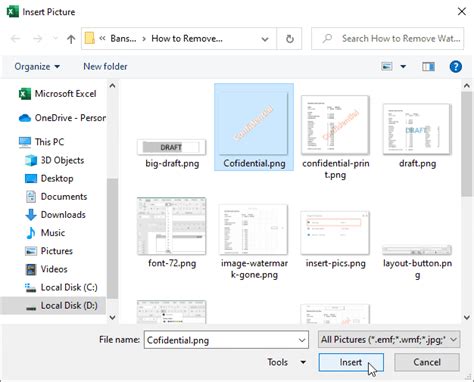 How To Remove Watermark In Excel Easy Ways