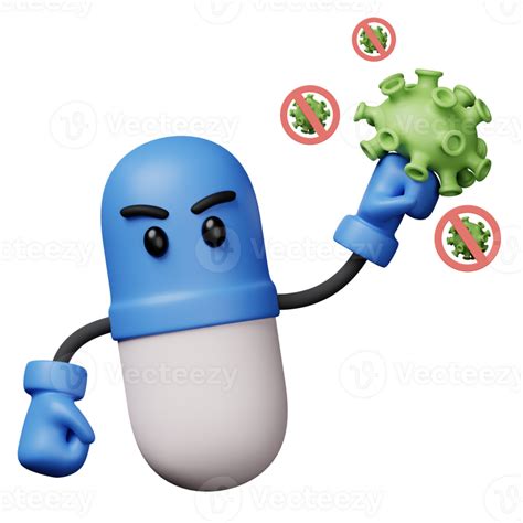 Antibiotics Pill 3d Icon Illustration 50699094 Png