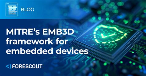 Andrew Noonan On Linkedin Securing The Unseen Mitres Emb3d Framework For Embedded Devices