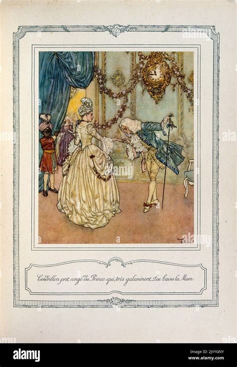 Cinderella And Prince Charming Kissing